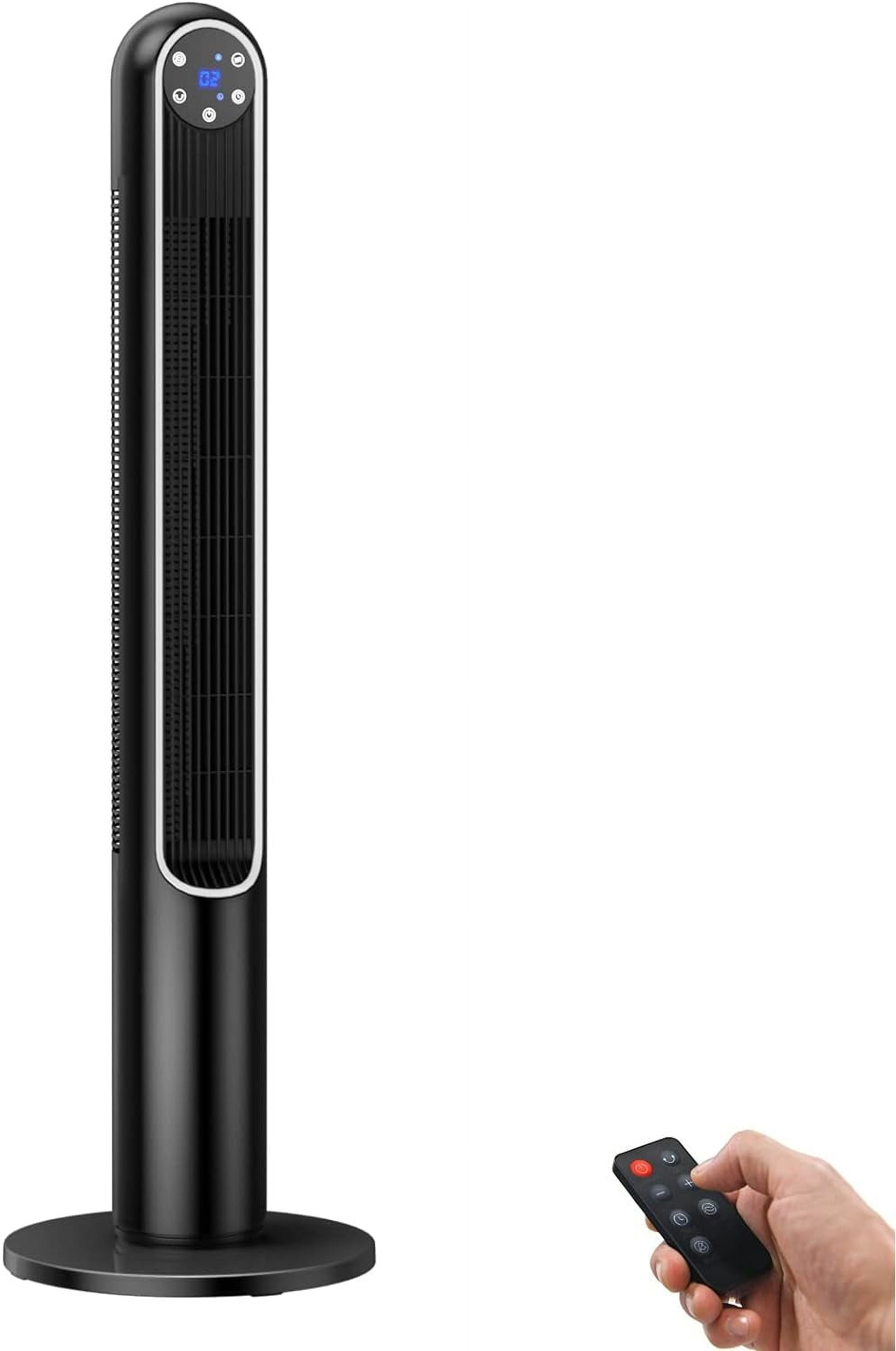 GOFLAME Tower Fan with Remote Control, 42" 80° Oscillating Quiet ...