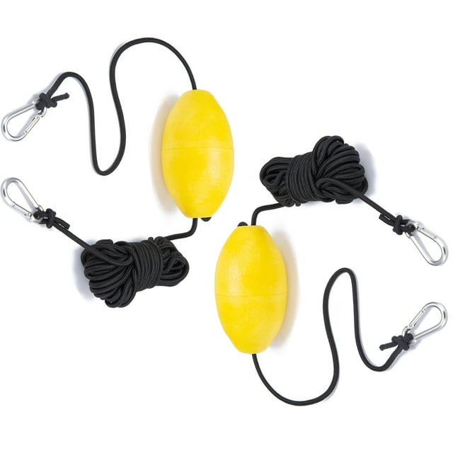 GOGHOST EVA Floating Yellow 3"x 5",30 feet Marine Rope High Visibility ...