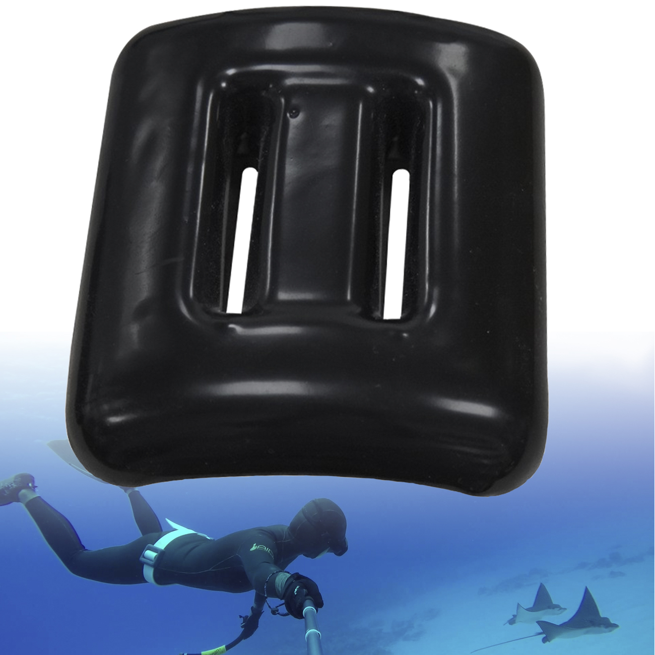 Scuba Choice Black Vinyl Coated Diving Assorted Lead Weights, 4LB ...