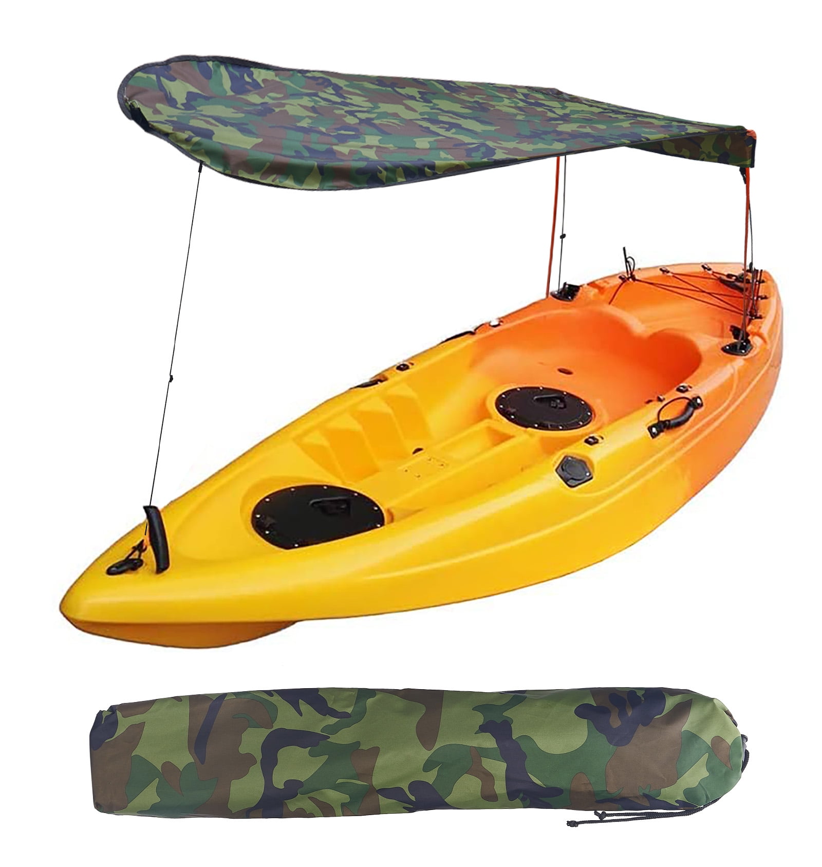 GOGHOST Kayak Sunshade,Kayak Canopy for Single Person Camouflage ...