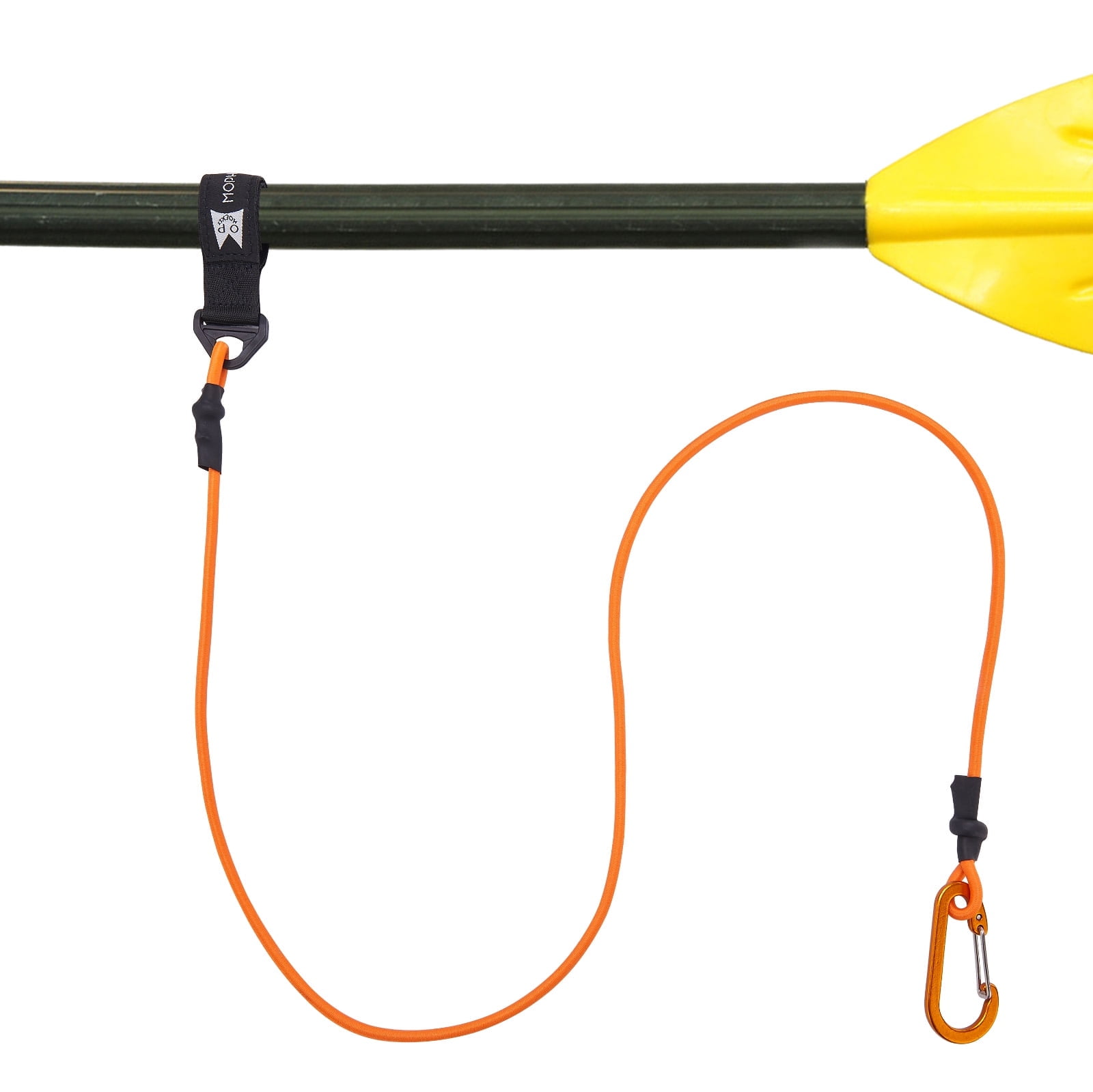 GOGHOST, Kayak Paddle Leash, 46-inch, Lightweight Nylon Coiled Orange ...