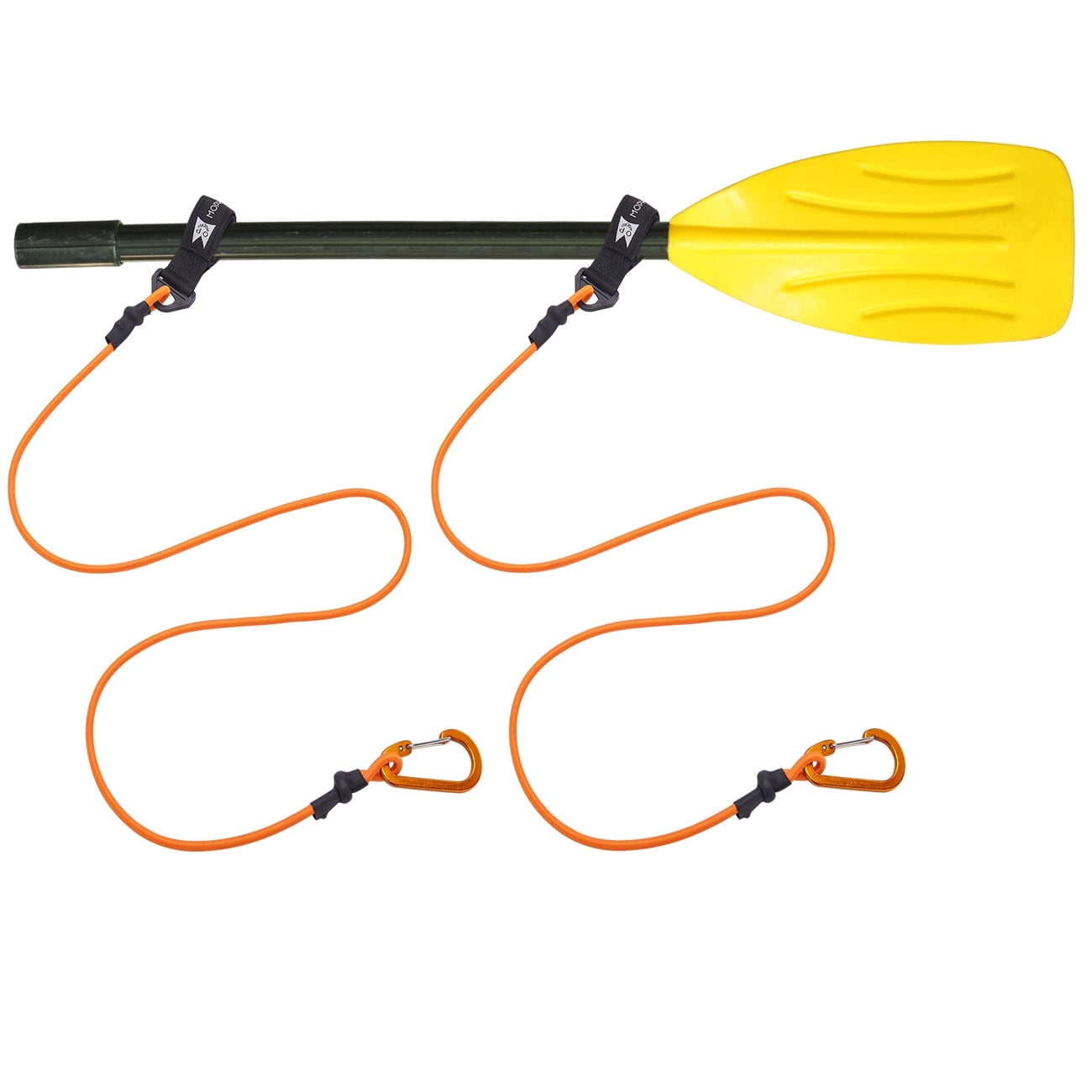 GOGHOST Kayak Paddle Leash,Lightweight Nylon Coiled Kayak Rod Leashes ...