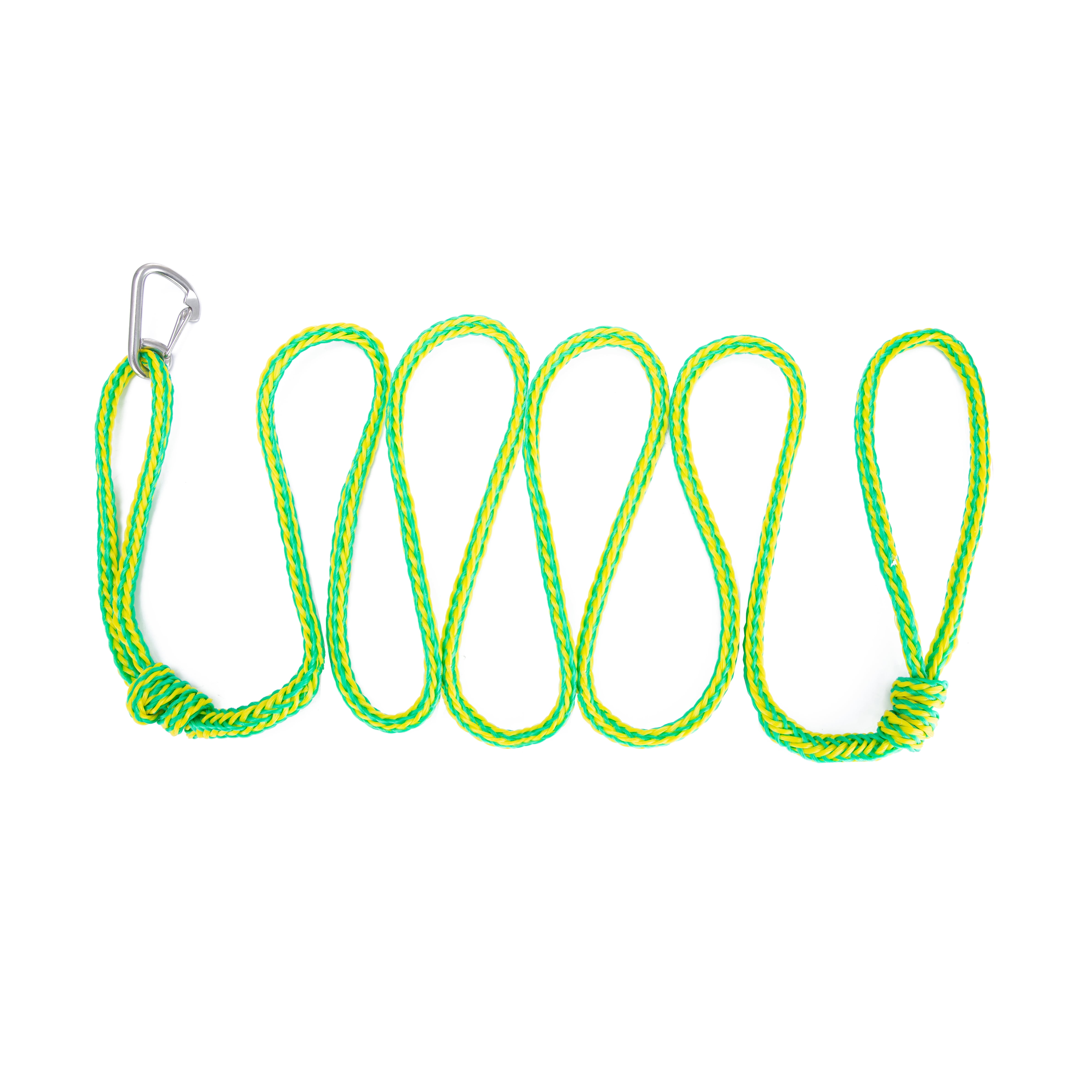 GOGHOST PWC Dock Lines - 1 Pack 1/2” x 15’ Length Premium Heavy Duty Braided Ropes with 12 ...