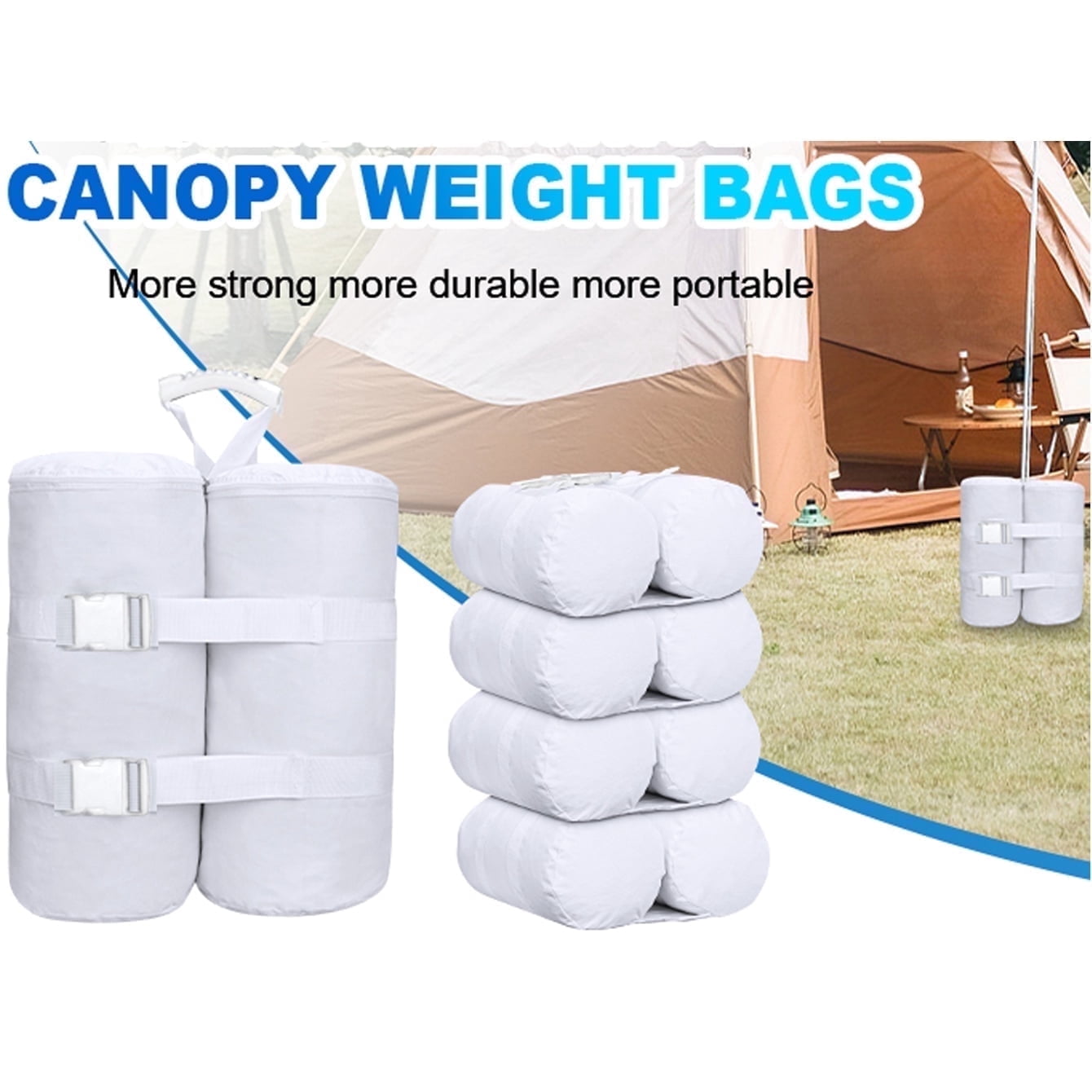 GOGHOST Plus Size Sand Bags for Canopy Tent，1680D Oxford Cloth Canopy ...