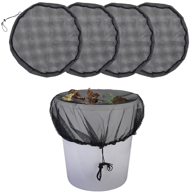GOGHOST Rain Barrel Covers,Rain Barrel Screen with Drawstring,Keep ...