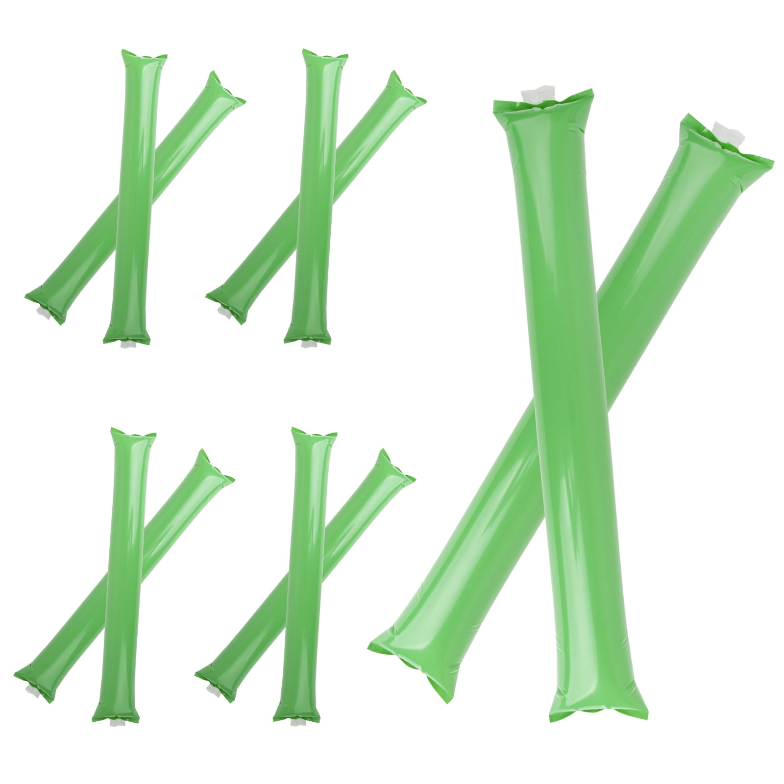 GOGO 100 Pcs Thunder Sticks Inflatable Bam Bam Spirit Stick, Green ...