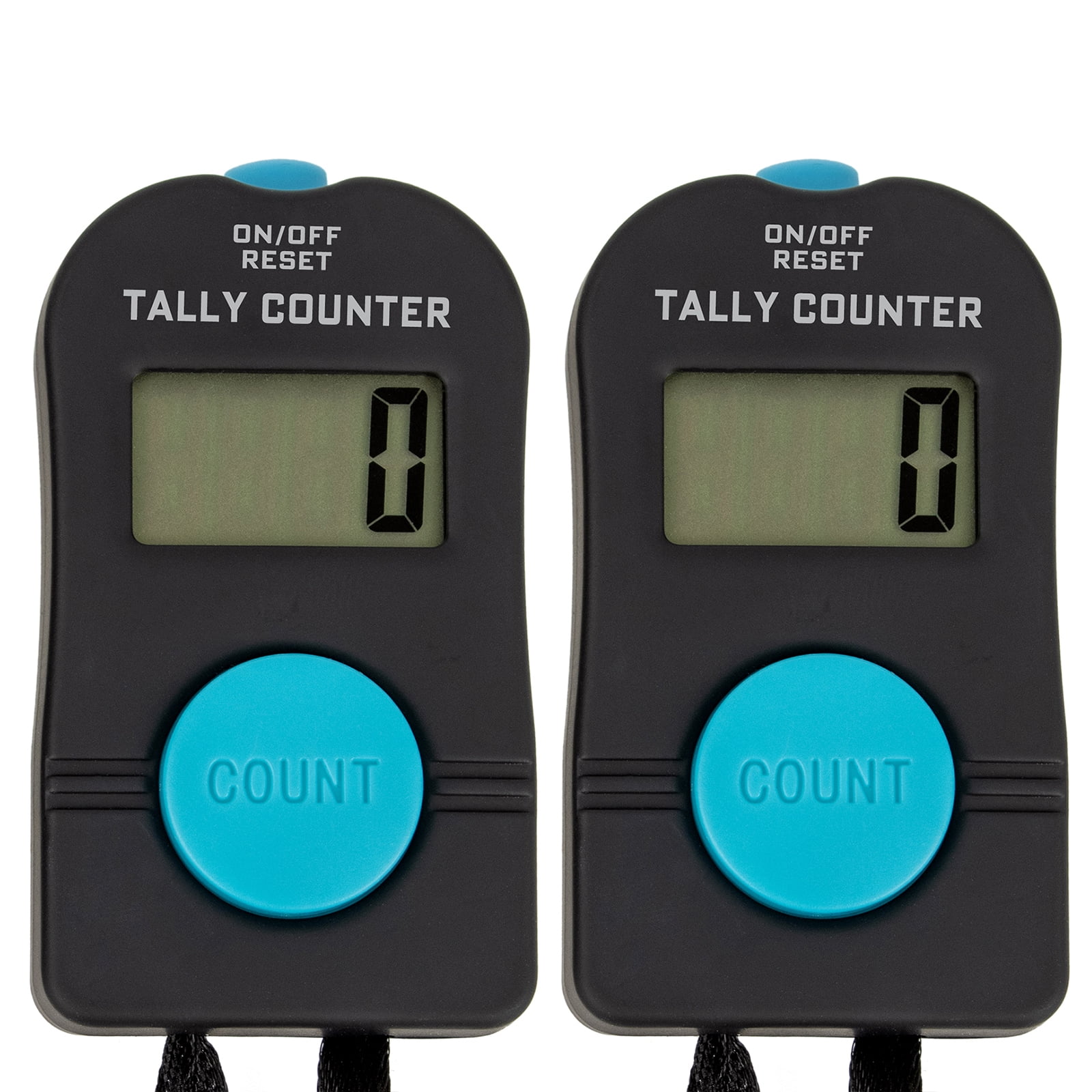 GOGO 2 Pcs Digital Tally Counter Electronic Hand Held Clicker Sports ...