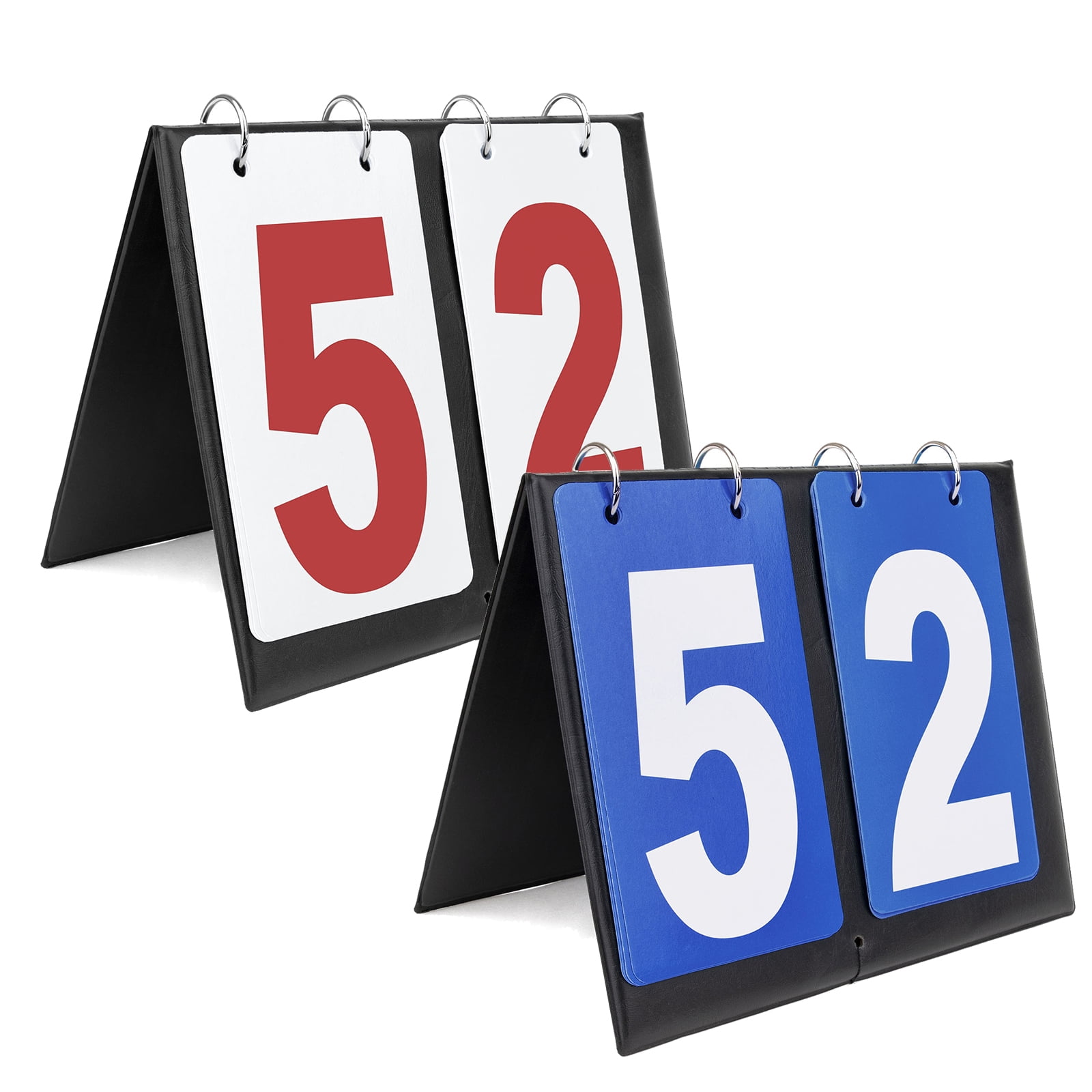 GOGO 2 Sets Portable Tabletop Sports Scoreboards Scorekeeper 00-99-Red ...