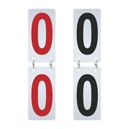 GOGO Sports Scoreboard 4-Digital Portable Tabletop Score Flipper, 00-99 ...