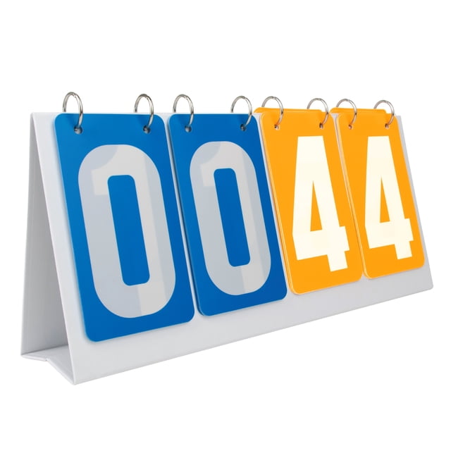 GOGO 4-Digital PVC Score Keeper Tabletop Scoreboard Portable for High ...