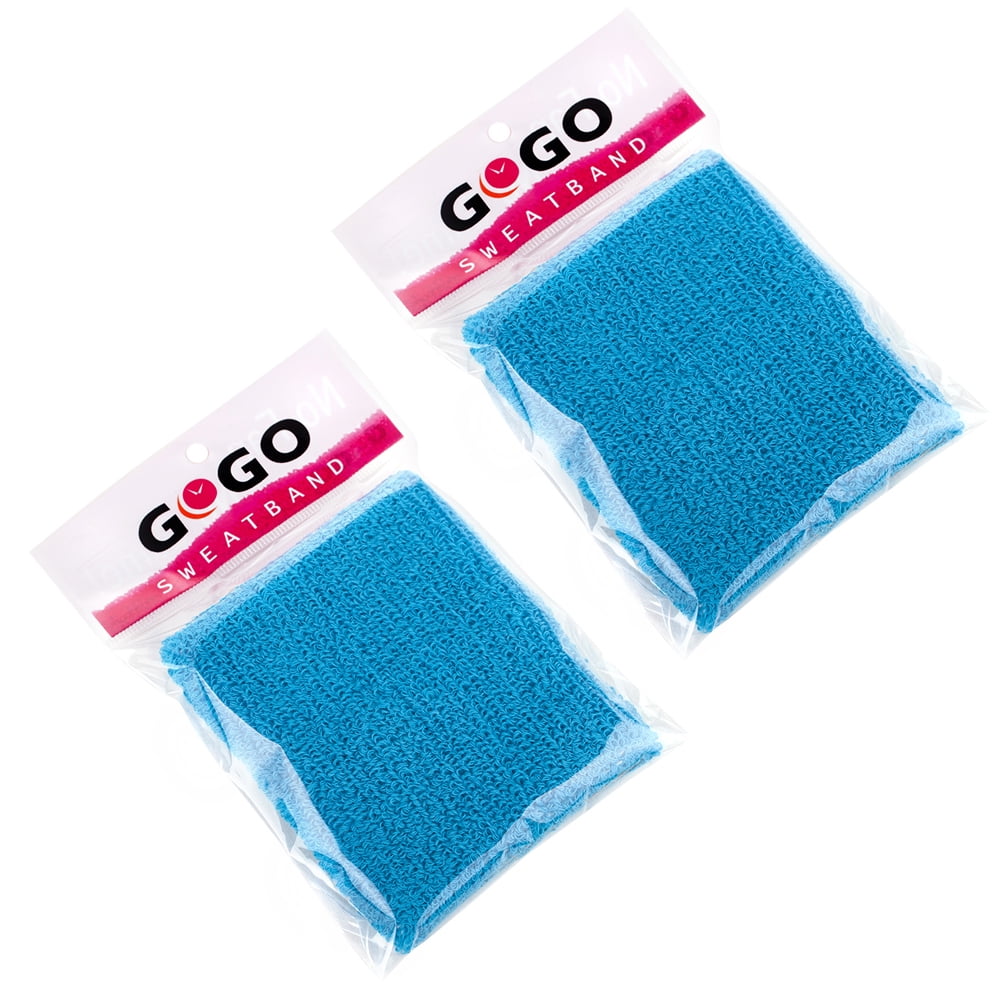 GOGO 4 Inch Terry Cloth Sweatband, Athletic Cotton Wristbands Cambridge ...