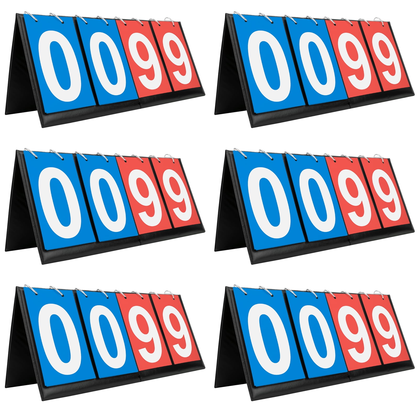 GOGO 6 Packs Desktop Scoreboards, 4-Digital Scoreboard for Sport Game ...