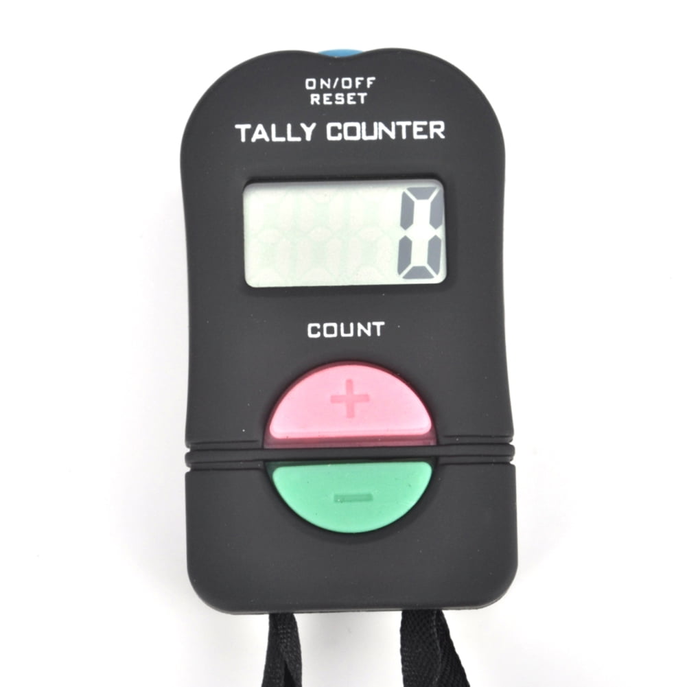 GoGo Handheld Digital Tally Counter, 4-Digit LCD Display, Lightweight ...