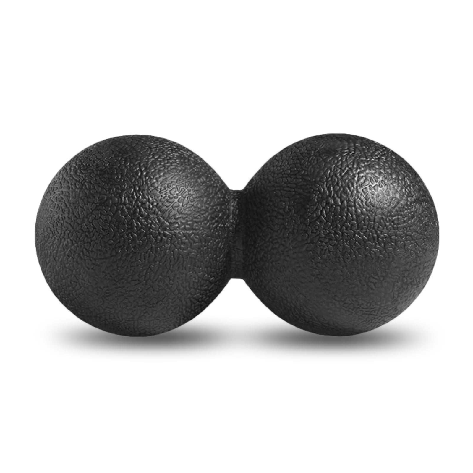 GOGO Peanut Massage Ball for Myofascial Release, Black Double Lacrosse ...