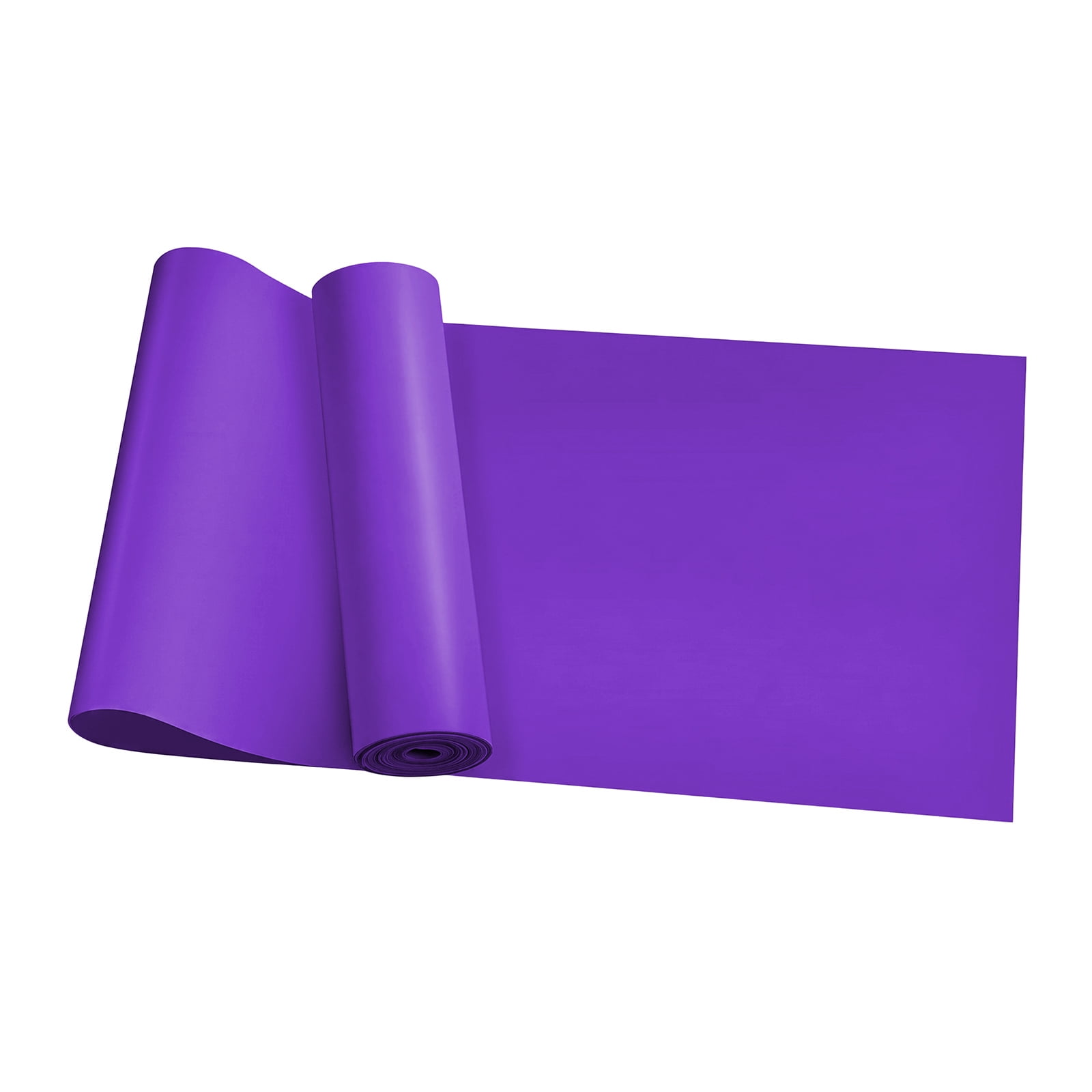 GOGO Resistance Band Latex-Free Purple 5 Ft Elastic Exercise Band for ...