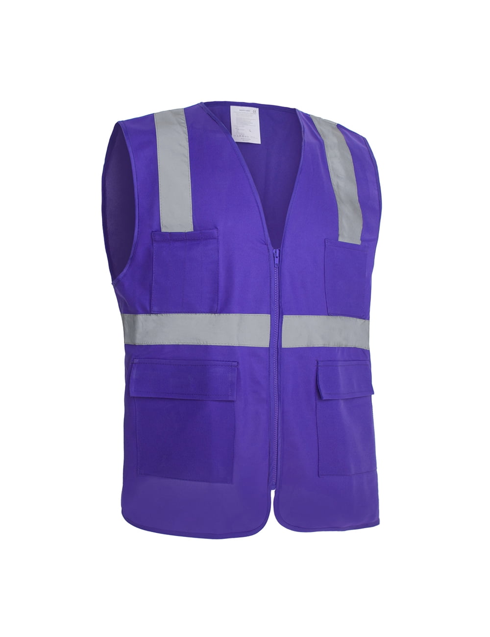 GOGO Safety Vest High Visibility Reflective Tape with Multi Pockets and ...