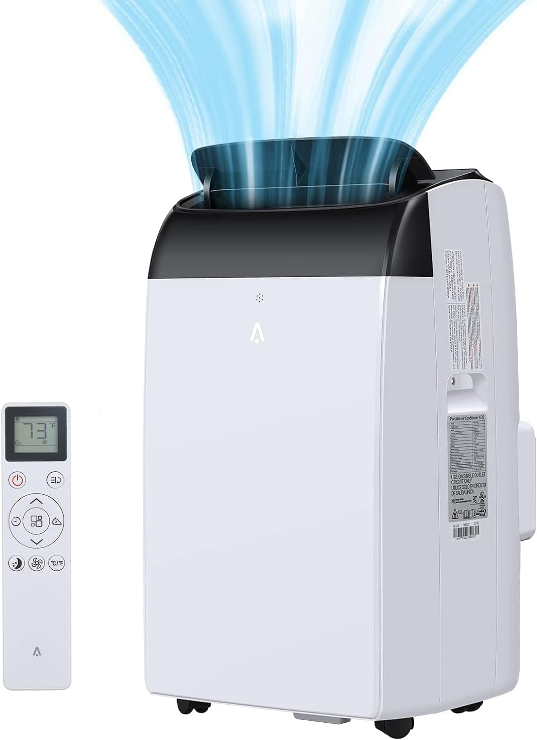 GOGRANT 14000 BTU Indoor Portable AC - Room Cooling Up to 700 Sq. Ft ...