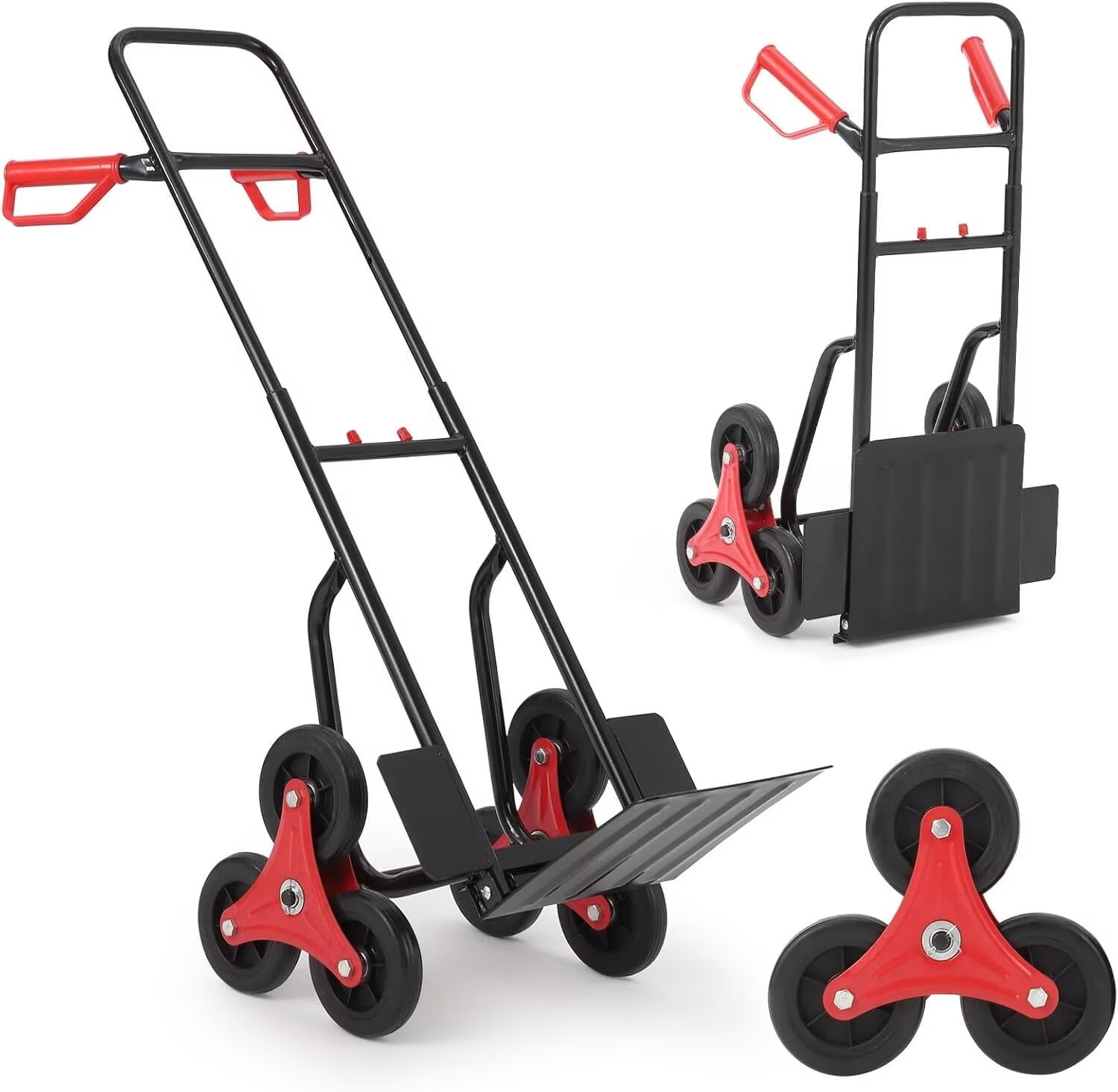 GOGRANT Stair Climber Hand Truck and Dolly, 330 Lb Capacity Heavy-Duty ...