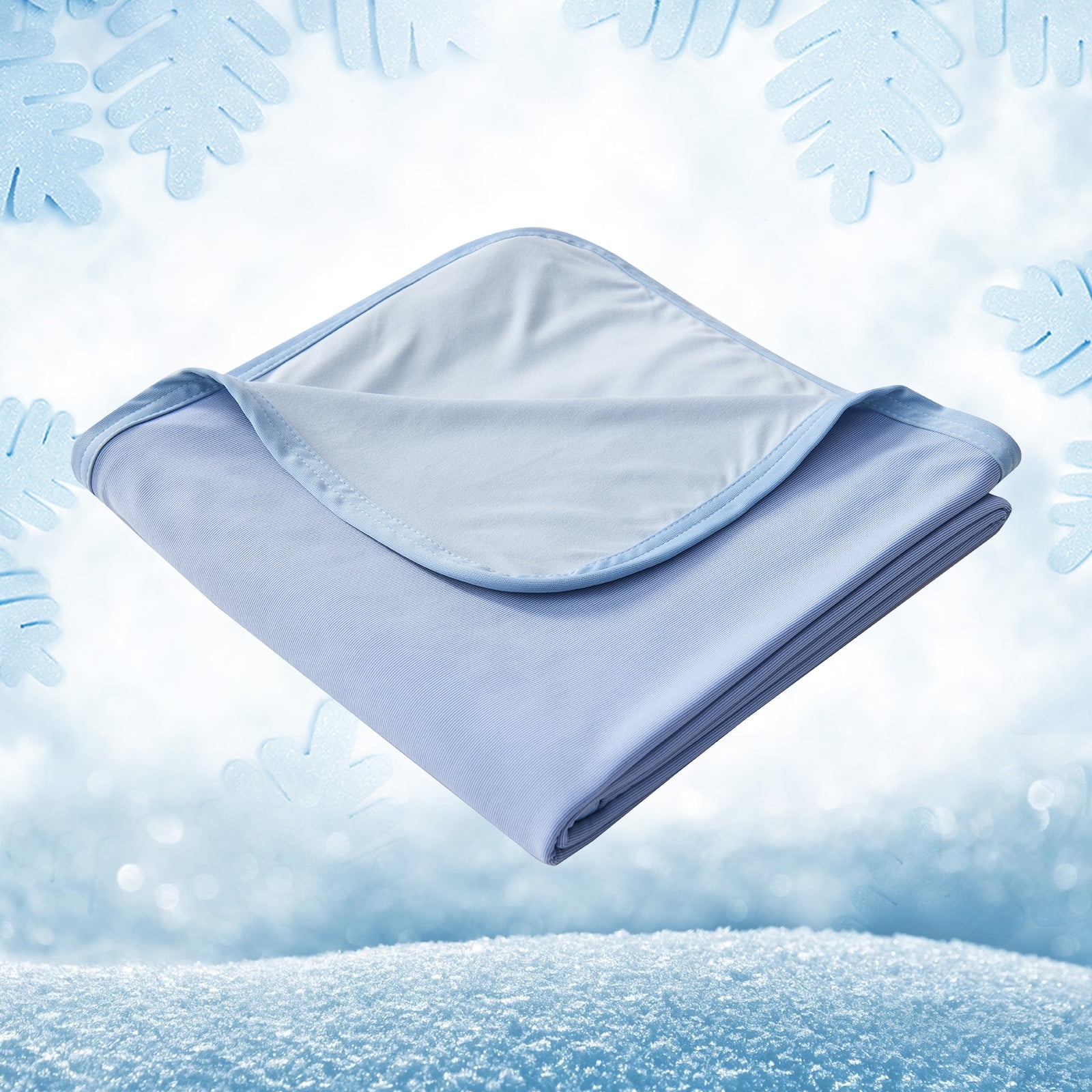 GOGREEN Moisture-Wicking Cooling Blanket, Twin Size Frost-Touch Fabric ...