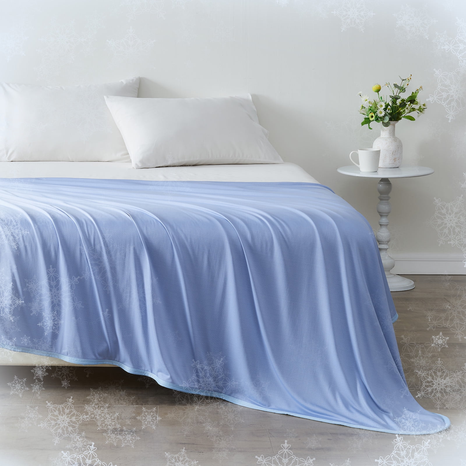 GOGREEN Cooled Blanket, Double Sided Summer Cool Blanket Q-MAX>0.5 ...