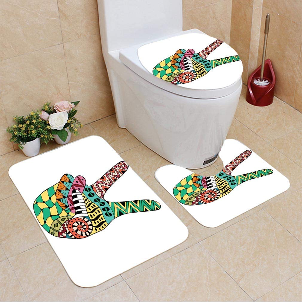 GOHAO Hand Drawn Hippie Peace Symbol Anti Stress Colouring Page 3 Piece ...