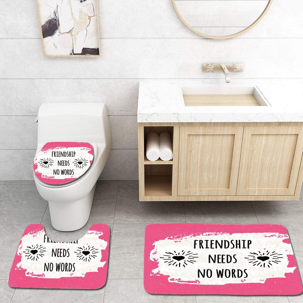 GOHAO Inspirational Friendship Needs No Words Motivational Quote on ...
