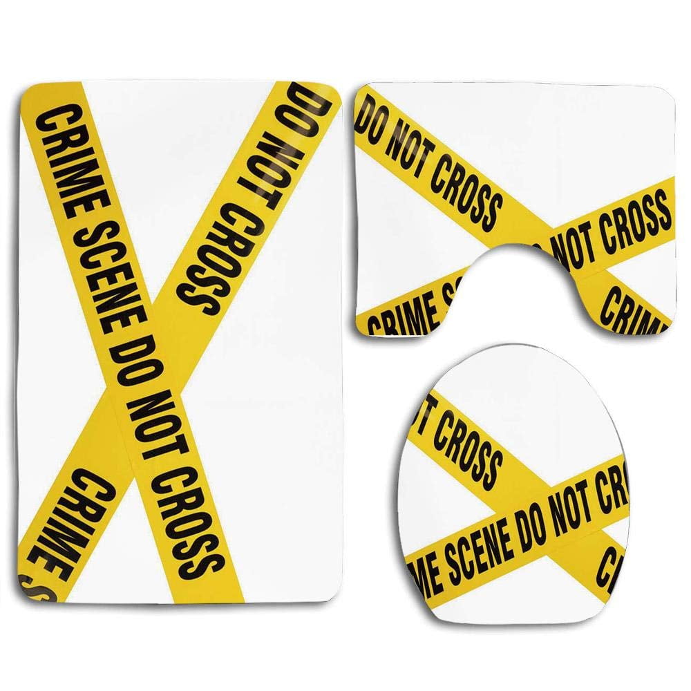 GOHAO Yellow Tapes Do Not Cross Cordoned Off Area Forensic Science ...