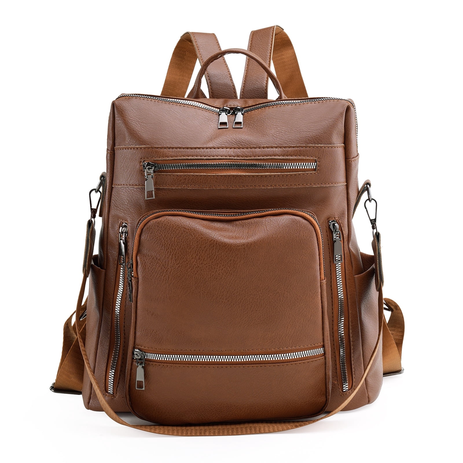 GOIACII Backpack for Women Leather Fashion Designer Backpack ...