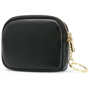 Amacok Mini Tote Bag for Lipstick Keychain Coin Purse Pu Leather Makeup ...