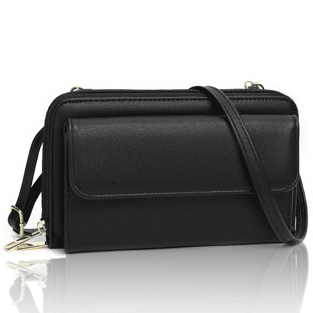 GOIACII Phone Purse With Transparent Window Crossbody Bags for Women ...