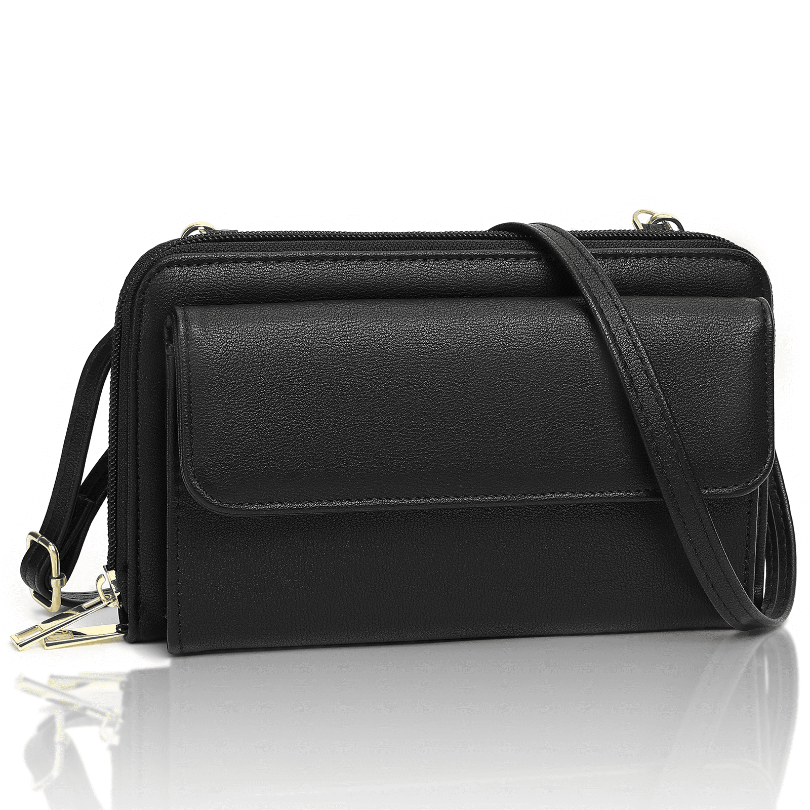 GOIACII Phone Purse With Transparent Window Crossbody Bags for Women ...