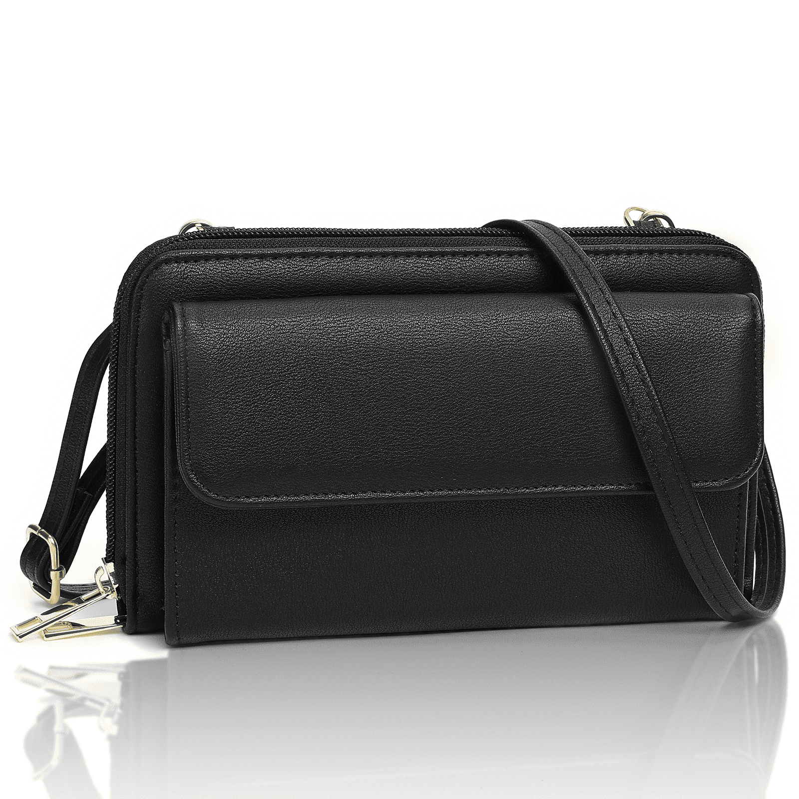 GOIACII Phone Purse With Transparent Window Crossbody Bags for Women ...