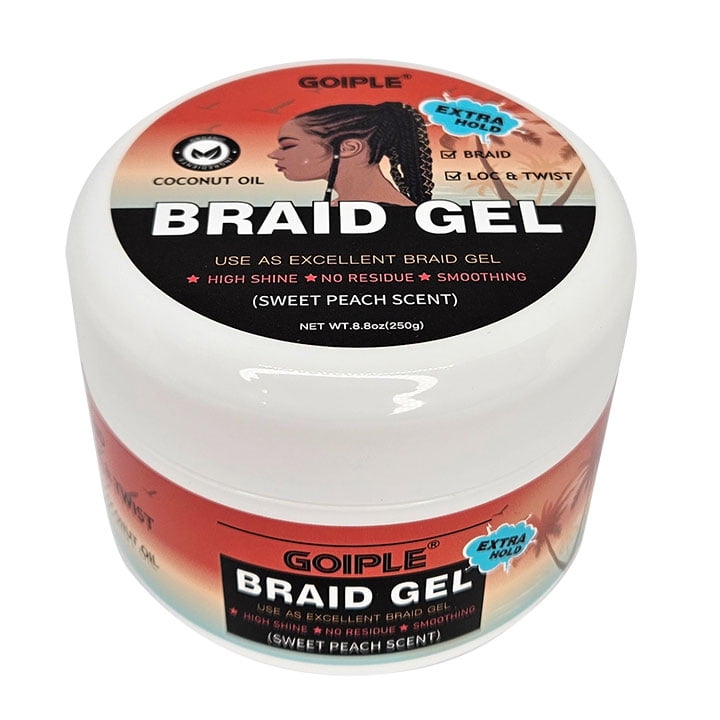 GOIPLE Braid Gel - Sweet Peach (Extra Hold) (8.8 oz) - Walmart.com