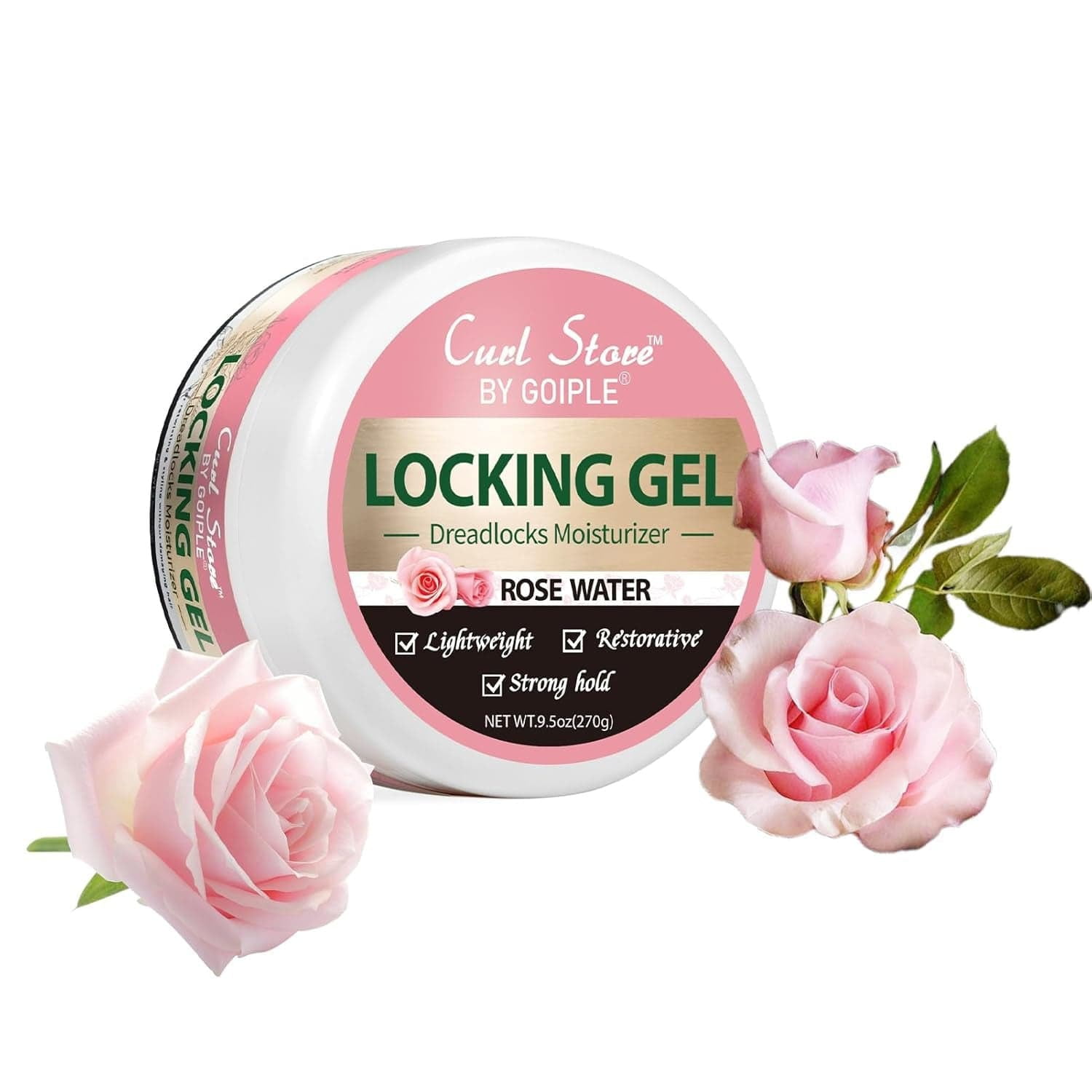 GOIPLE - Rose Water Locking Gel Dreadlocks Moisturizer - Walmart.com