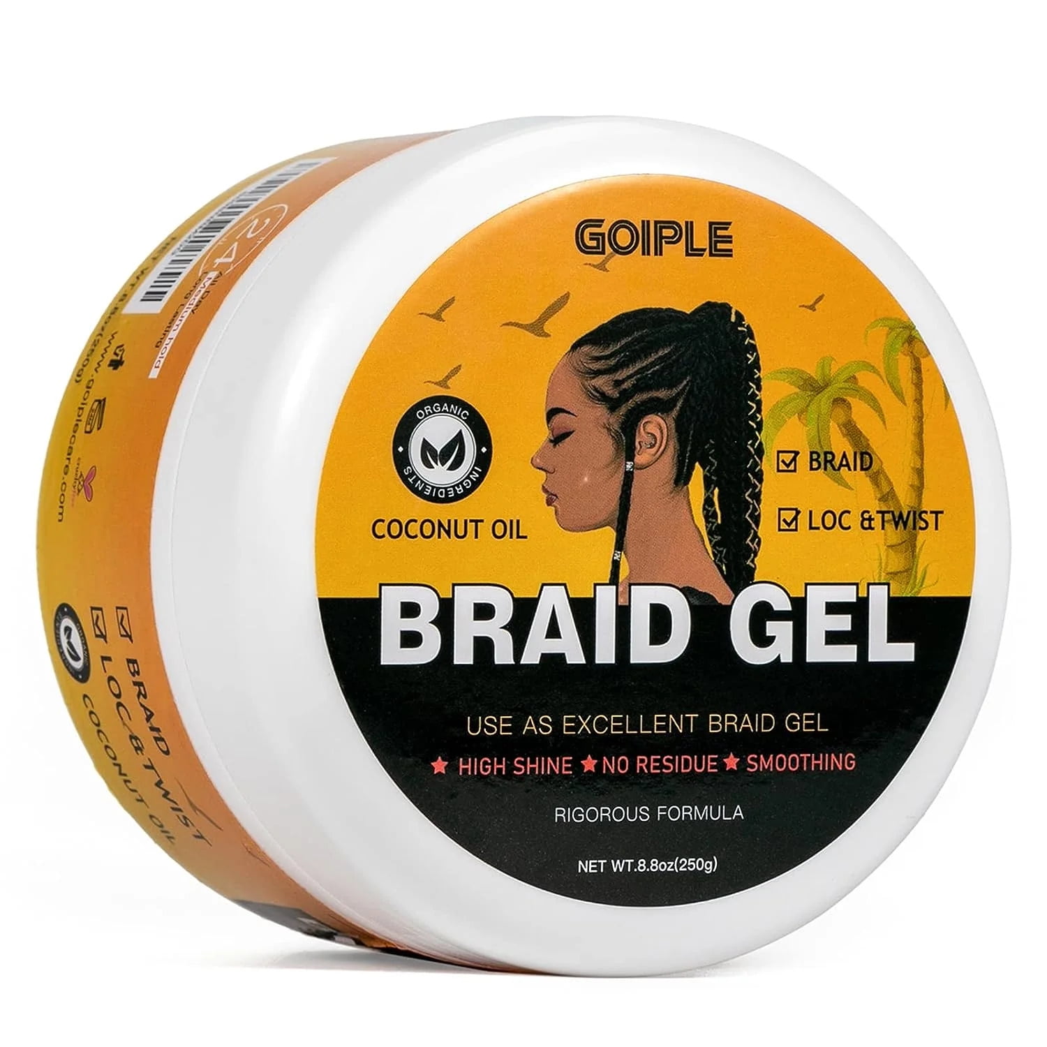 Goiple Braid Gel Strong Hold 8.8oz - Pineapple - Walmart.com