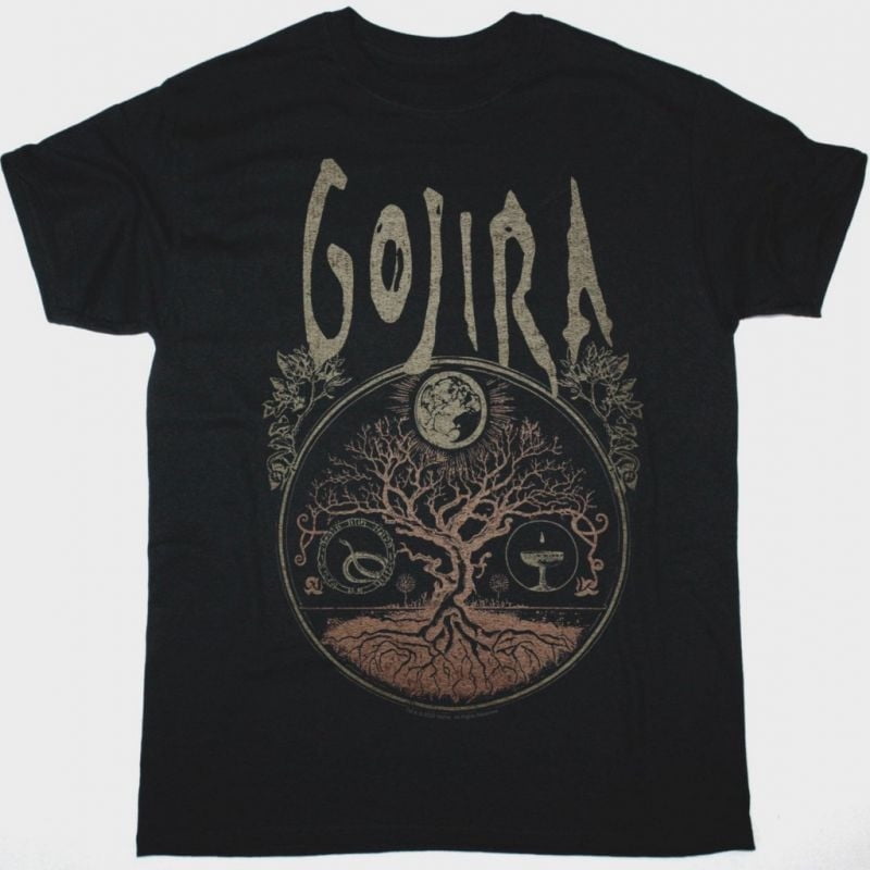 GOJIRA TREE OF LIFE NEW BLACK T SHIRT - Walmart.com