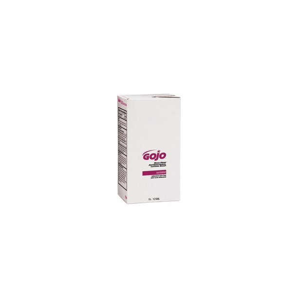 GOJO 7520 RICH PINK Antibacterial Lotion Soap Refill, 5000 mL, Floral ...