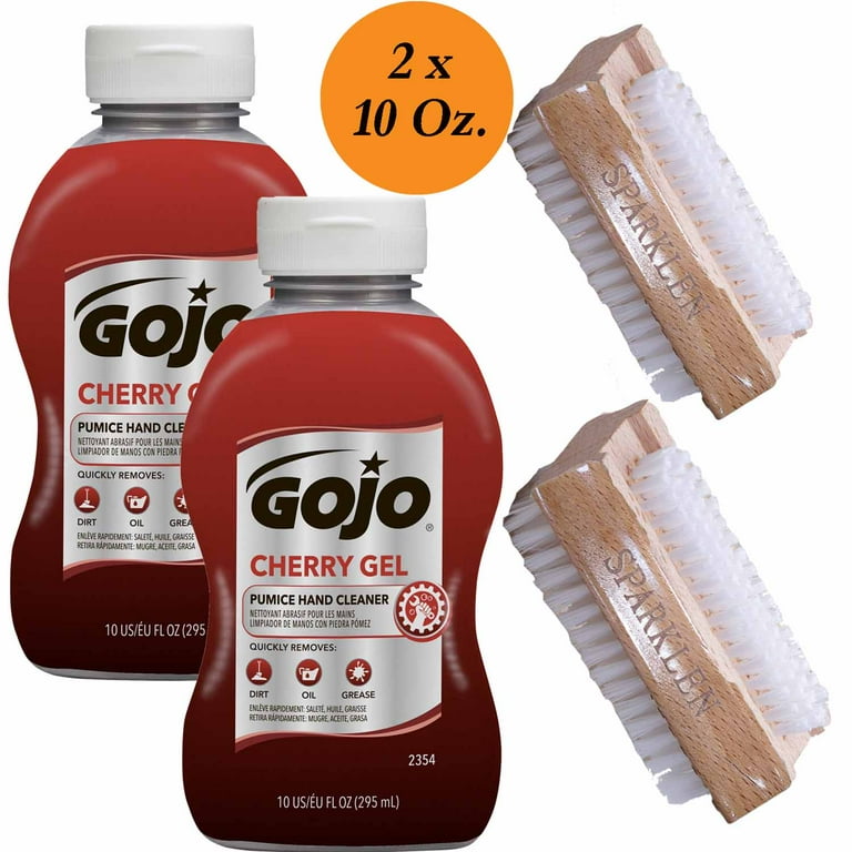 【未使用 中古品】GOJO(ゴージョー) CHERRY GEL(チェリージェル)ハンドクリーナー 2358(中古品) GOJO Cherry Gel Pumice Hand Cleaner 2 bottles 10 OZ ea + 2
