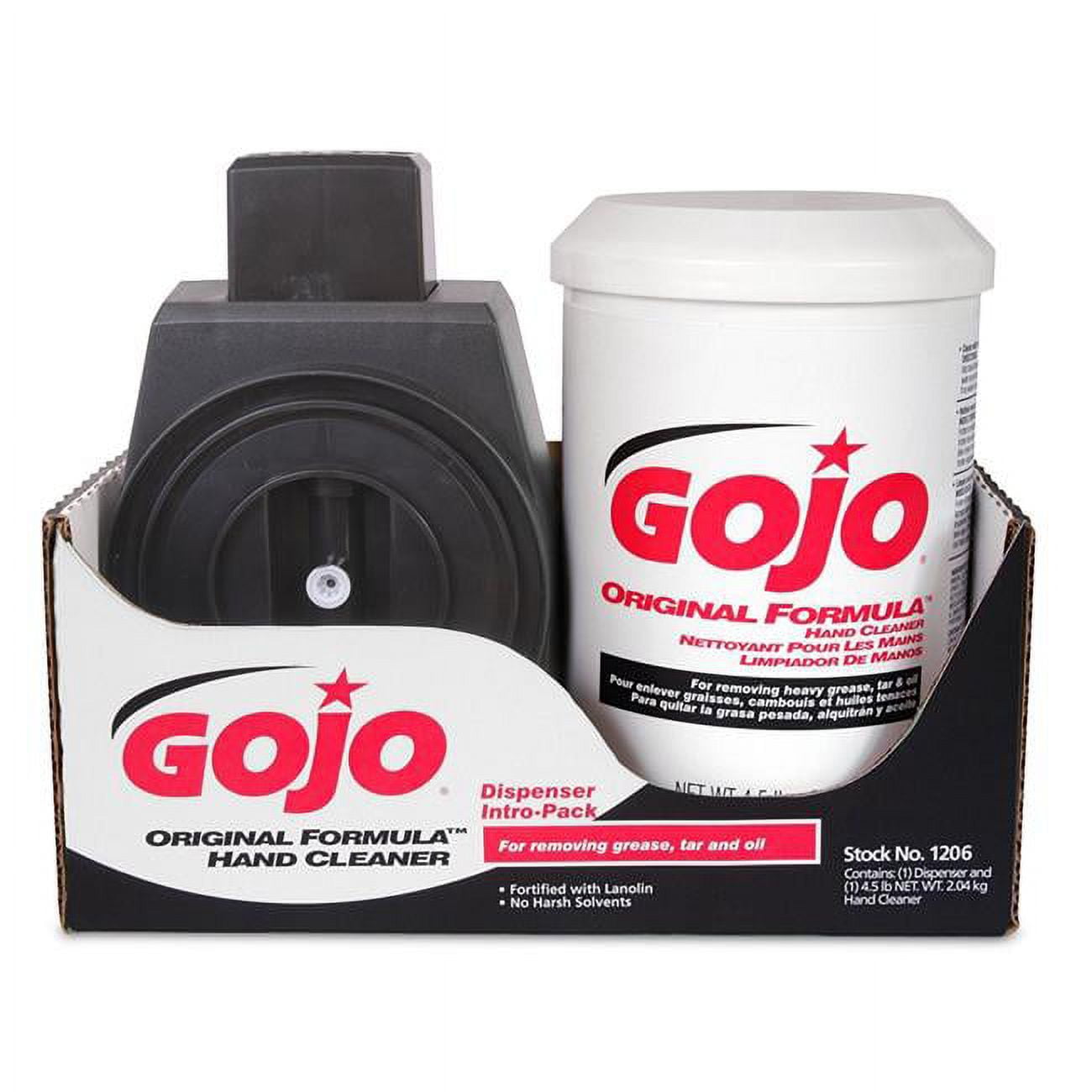 GOJO Industries 1206D1 Hand Cleaner Soap Dispenser & Refill Kit ...