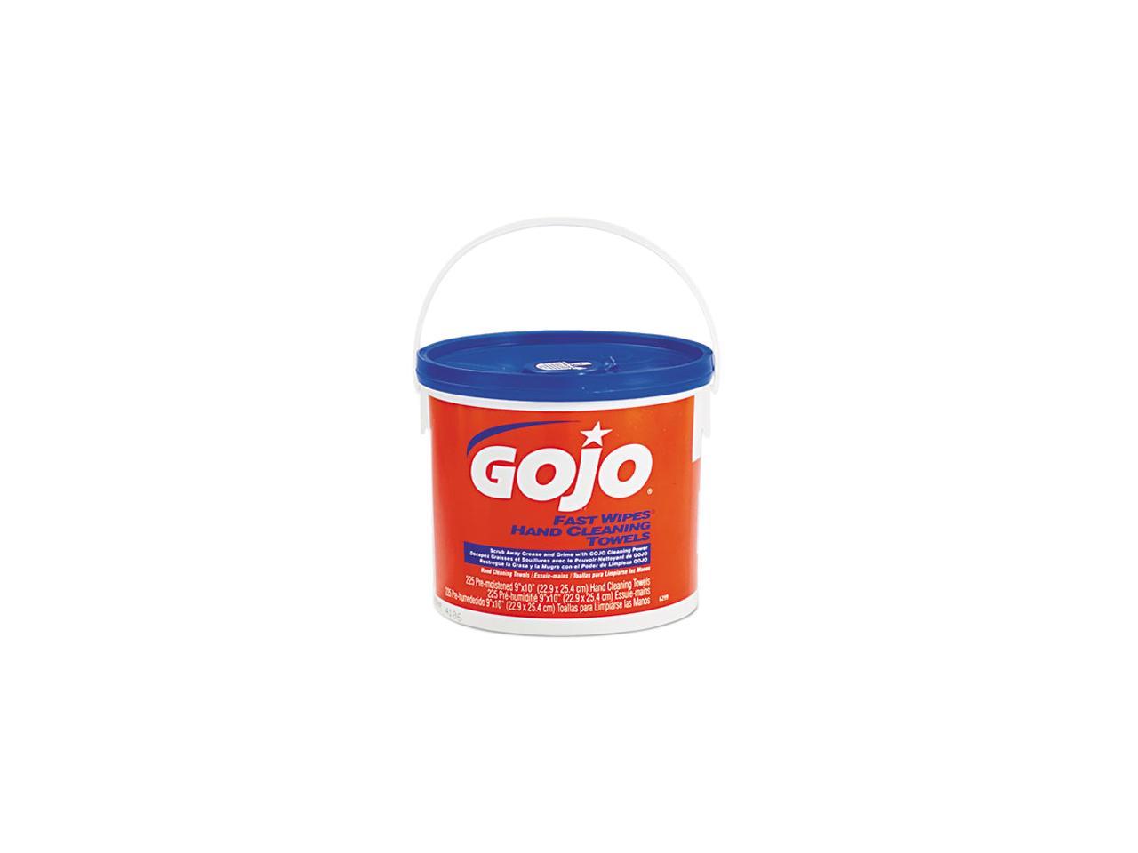 GOJO 6299-02CT FAST WIPES Hand Cleaning Towels, Cloth, 9 x 10, White ...