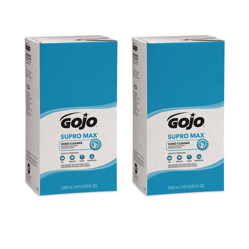 GOJO Industries 7572-02 SUPRO MAX Floral Scent 5000 mL Hand Cleaner ...