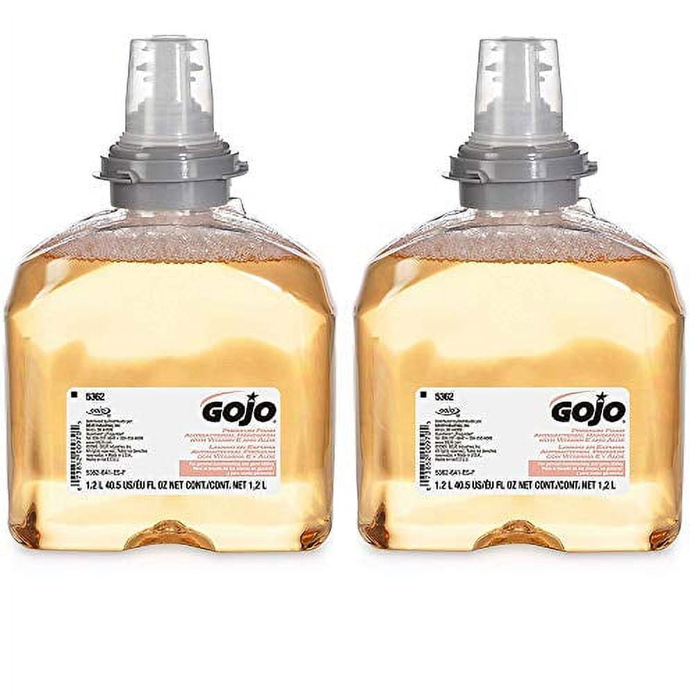 GOJO TFX Premium Foam Antibacterial Handwash Fresh Fruit Scent 1200 mL ...