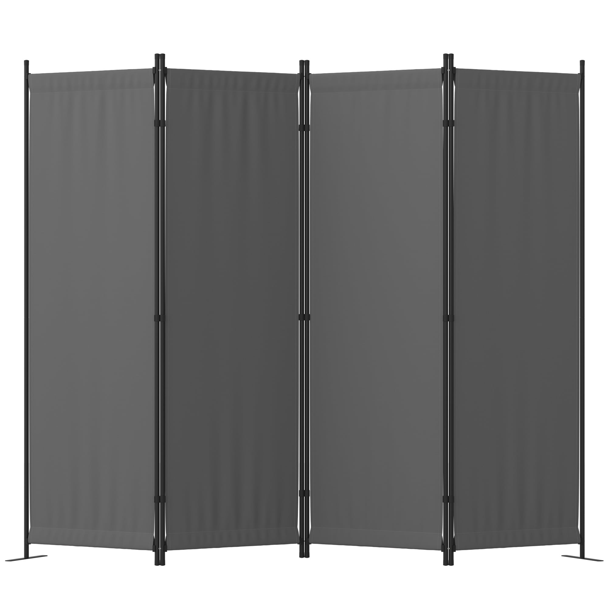 GOJOOASIS Room Divider, 4-Panel Folding Privacy Screen, 88in Portable ...