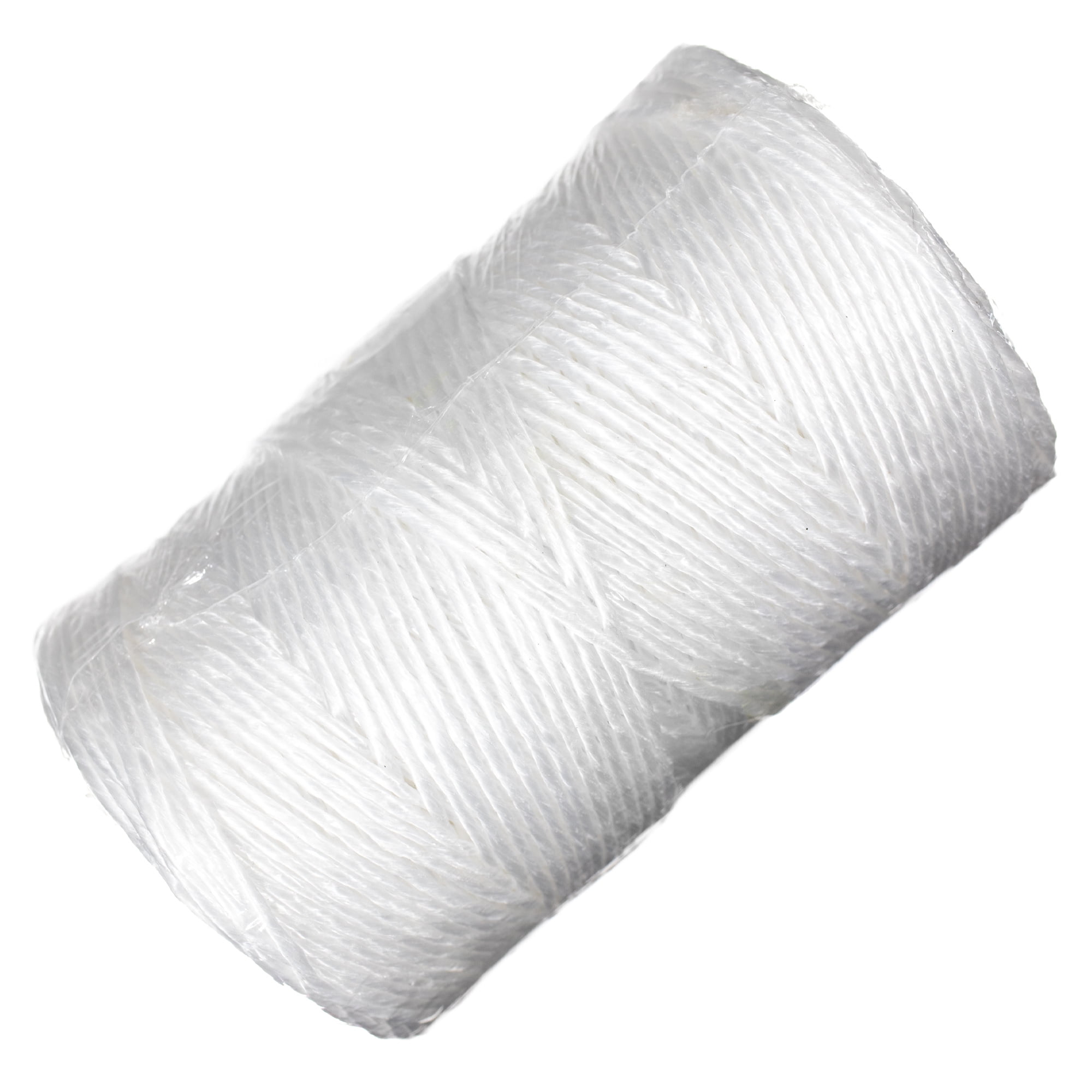 Golberg White Poly Twine, 1 Ply Cord, 1000 Foot Tube, Durable Synthetic ...