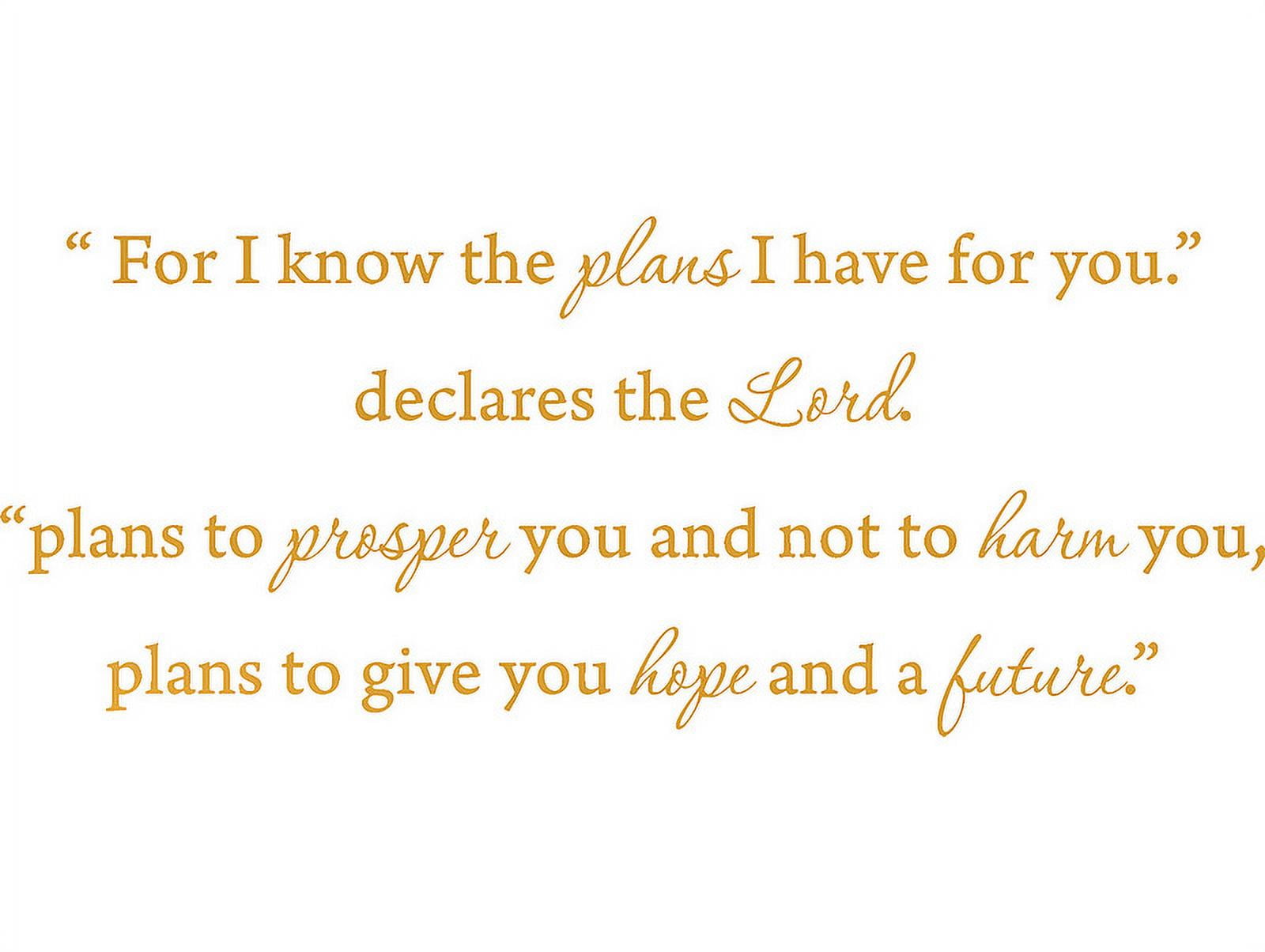 GOLD(CHROME MIRROR) 22" x 9" GOLD(CHROME MIRROR) 22" x 9" "For I know the plans i have for you ...