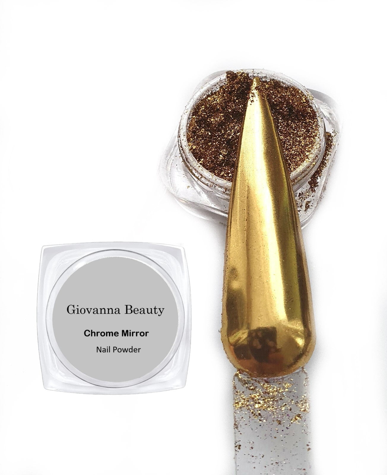 GOLD CHROME NAIL POWDER - Walmart.com