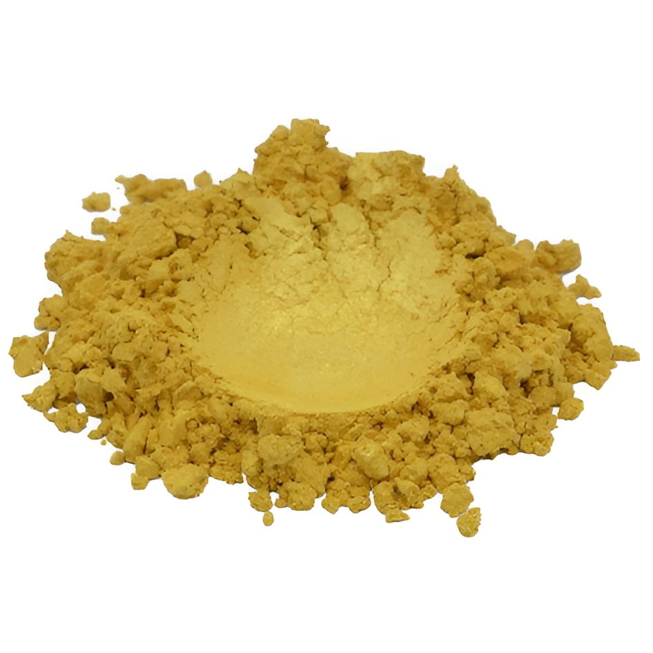GOLD FINE YELLOW ORANGE LUXURY MICA COLORANT PIGMENT POWDER COSMETIC ...