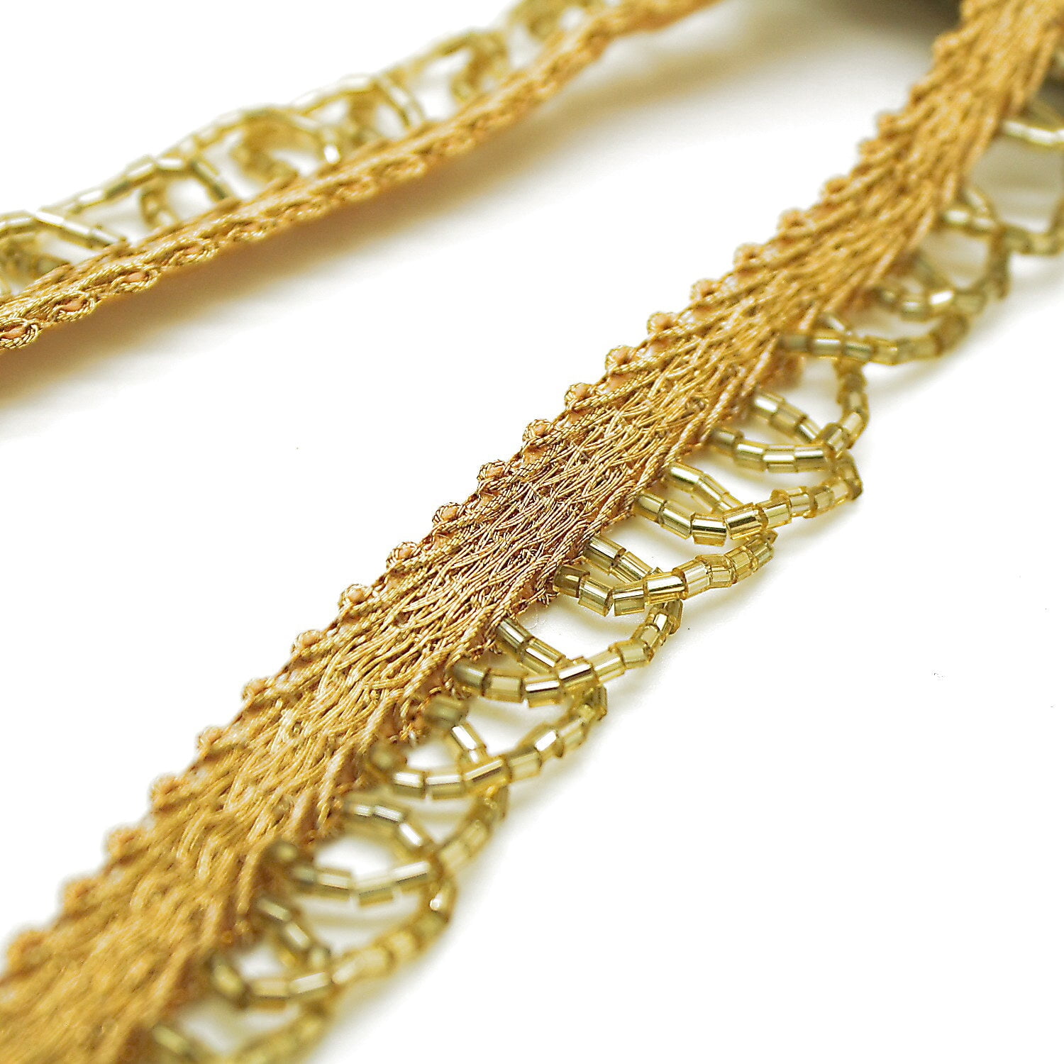 GOLD FRINGE BEADED TRIM - Walmart.com