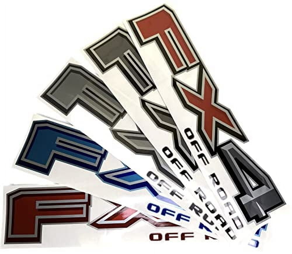 GOLD HOOK fx4 Off Road Decals, Vinyl Stickers for Ford F150 F250 F350 ...