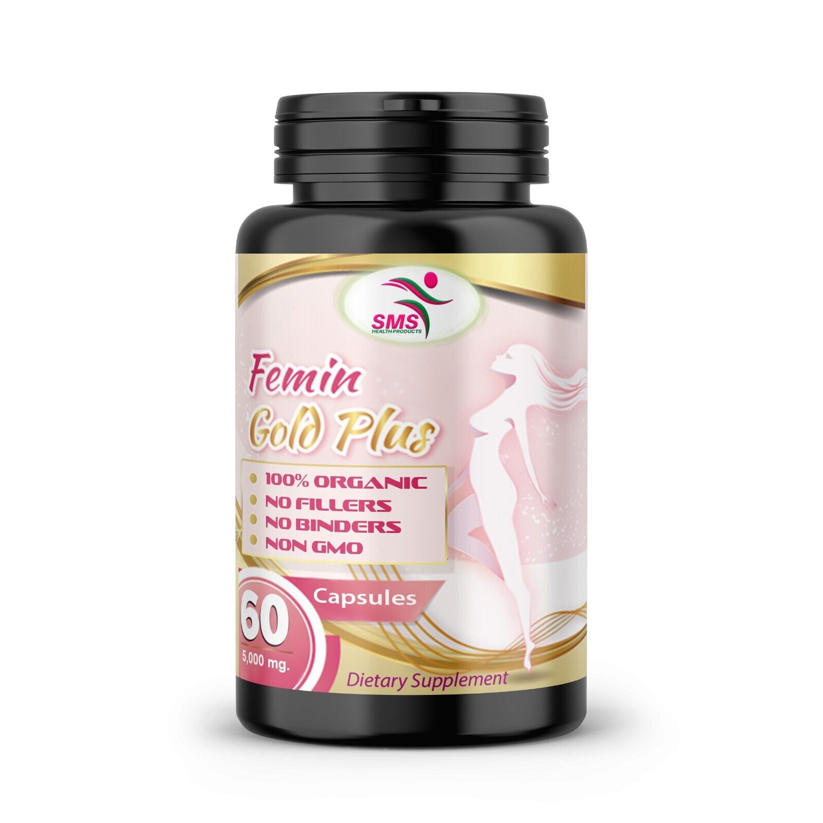 GOLD PLUS PUERARIA MIRIFICA SUPPLEMENT FEMALE ORGANIC CAPSULES BY SMS - Walmart.com
